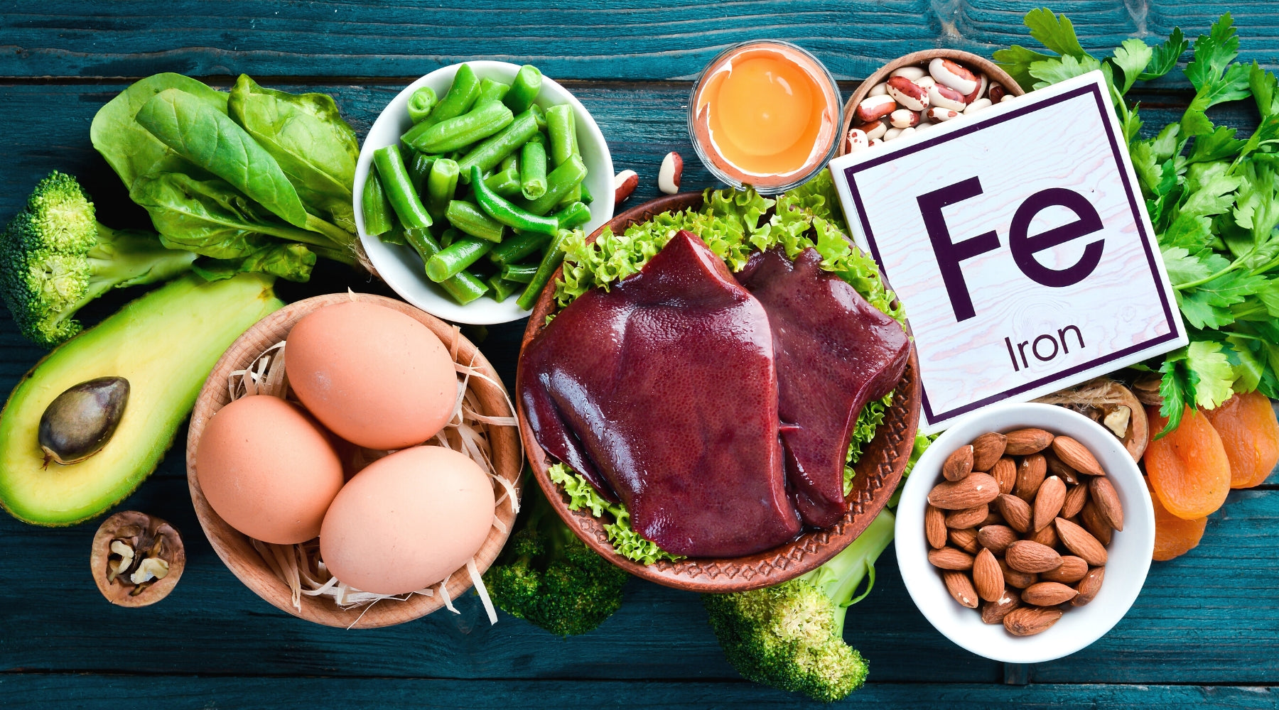 Geležis maiste: ką įtraukti į kasdienę mitybą? | Merita.lt